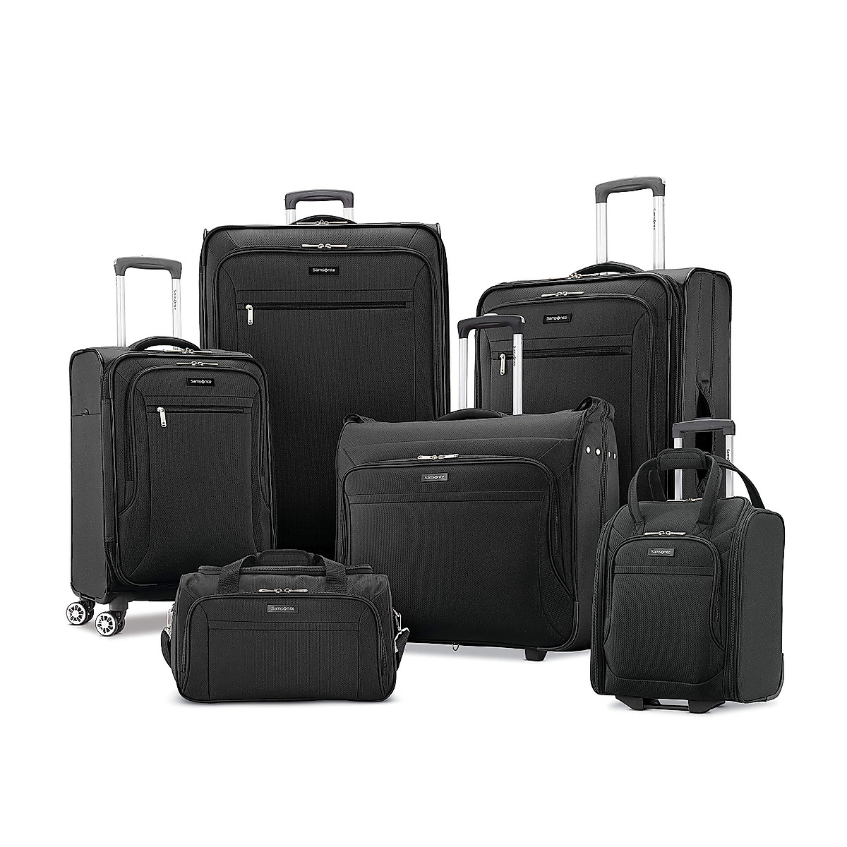 Samsonite Ascella X Softside Luggage, Black, Travel Tote
