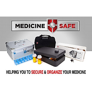 Medicine RX Safe Medication Travel Bag No Logo