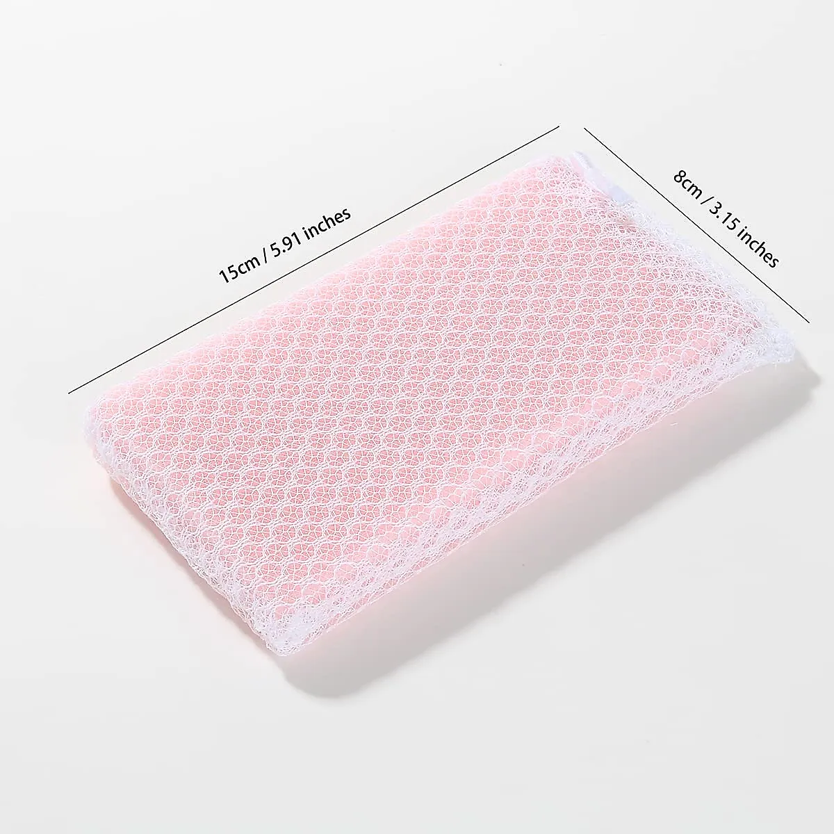 FaSoLa Magic Durable Kitchen Cleaning Sponge, Pots Pans Household Cleaning Scrub Sponge, Eco Scrub Pads for Dishes (Multicolor Pack of 15)