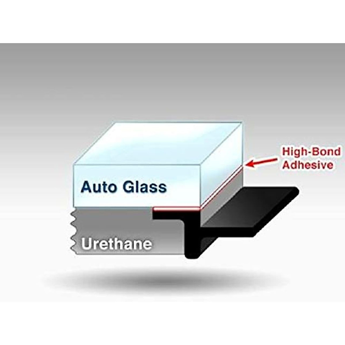 Underglass Reveal Moldings 8mm (Single Extrusion), Solid (6')