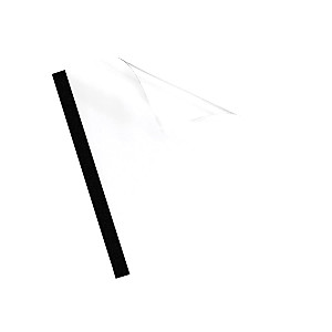 Fellowes 1/8-Inch Thermal Binding Covers, 10-Pack, Black (5222701)