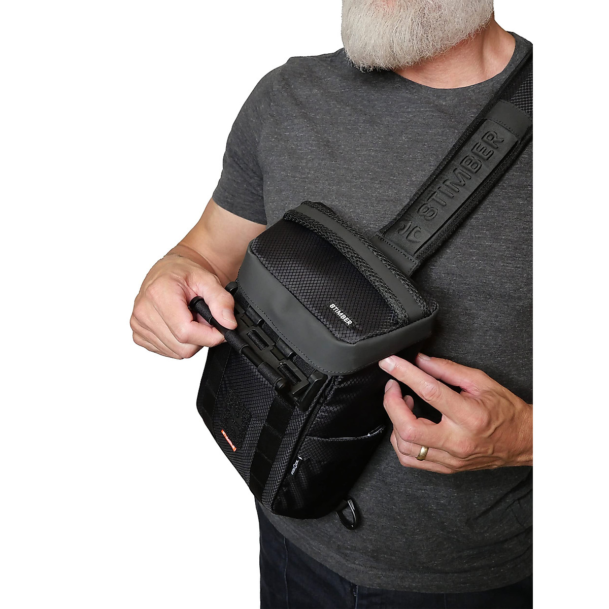 8TIMBER Sling Bag — Advanced 6-liter shoulder sling featuring Fidlock technology
