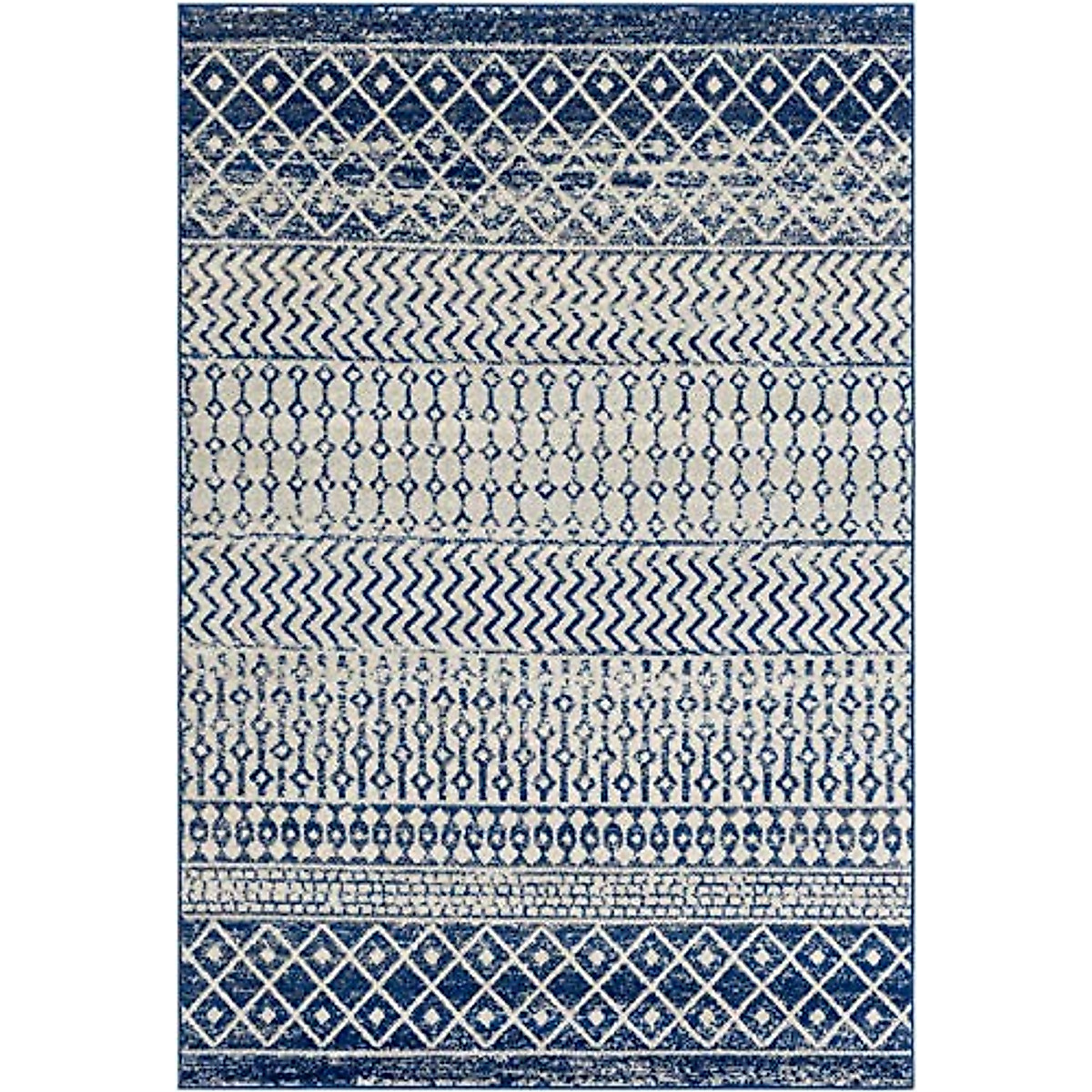 Artistic Weavers Chester Boho Moroccan Area Rug 2' x 3', Royal Blue