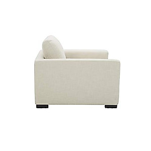 Amazon Brand - Stone & Beam Westview Extra-Deep Down-Filled Accent Chair, 43.3"W, Cream