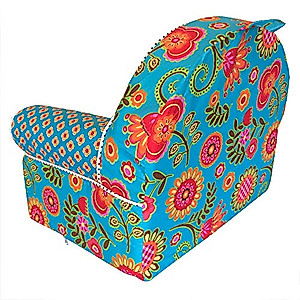 Cotton Tale Designs Gypsy Chair, Turquoise/Red/Orange/Yellow (GPCH)
