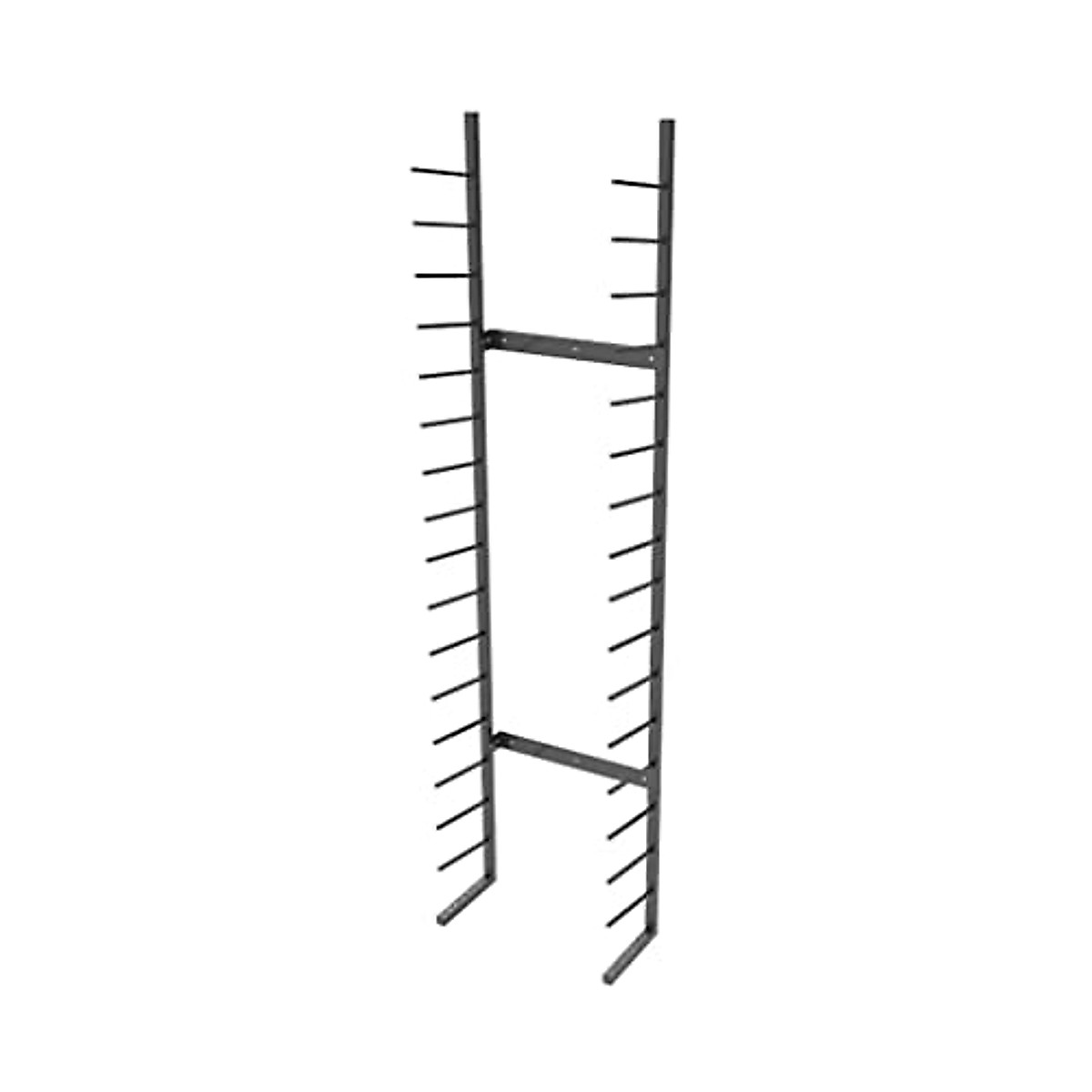 FixtureDisplays® Black Metal Blueprint Display 21X10X84" 16 Level Design Scroll Storage organizatoin Vertical 10055-NF