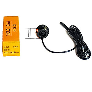 Polarlander Car Rear View Camera 360 Degrees Adjustable CCD High Definition Night Vision Auto Waterproof reversing Backup Camera for Parking Monitor DVD