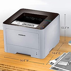 HP Samsung ProXpress M3820DW Wireless Monochrome Laser Printer with Mobile Connectivity, Duplex Printing, Print Security & Management Tools (SS372C)