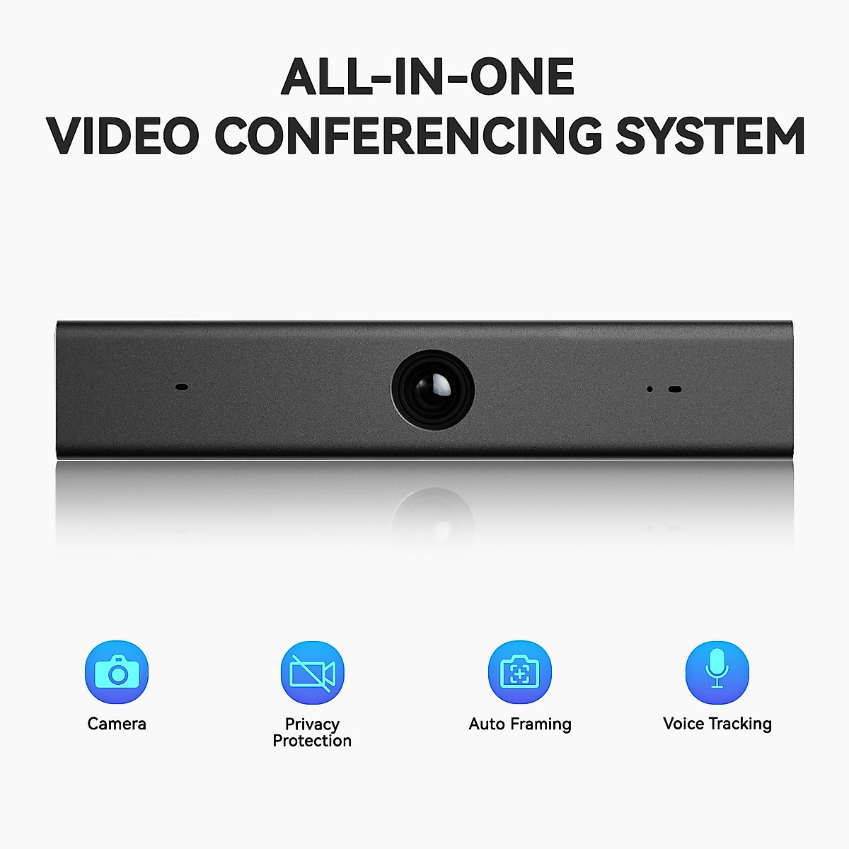 TIBURN Interactive Whiteboard Smartboard Board 75" R2 Pro 4K UHD Touch Screen Smart Board (Electronics whiteboard with Removable Stand, Conference Camera, Conference Speaker)