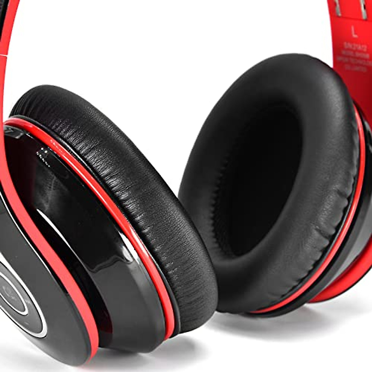 059 Ear Pads - defean Replacement Ear Cushion Cover Compatible with Mpow 059 / H5 / H1 / H4 / H21 / BH059A Bluetooth Headphones,Softer Leather,High-Density Noise Cancelling Foam