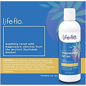 Life-Flo Magnesium Lotion - 8 oz (Pack of 5)