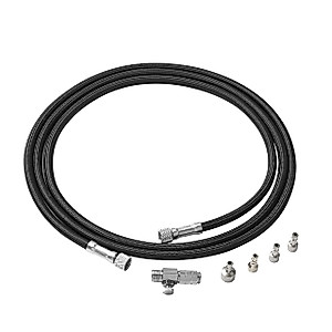 Hseng Extra Quiet Airbrush Air Compressor With Built-in Air Tank