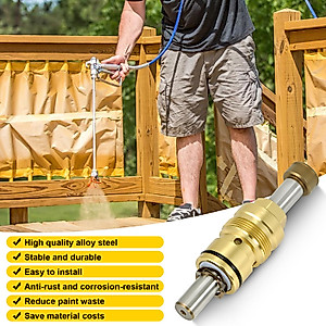 24Y472 Power Paint Sprayers Pump Replacement for Graco ProXChange ProX17 ProX19 ProX21 Electric Airless Sprayer Pump High Alloy Steel