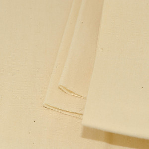 Natural Cotton Muslin Fabric 46 Inches Wide by 1 Yard