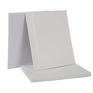 Zingarts Canvases for Painting 6x6 Inch 12-Pack,100% Cotton Primed Painting Canvas Panels, Canvas Boards is for Professionals,Students & Kids, for Acrylic Paint, Oil Paint, Watercolor, Gouache