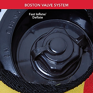 Aqua Pro Towable Tube for Water Sports – Single Rider – Marine-Grade Inflatable Boat Tube – Yellow/Red