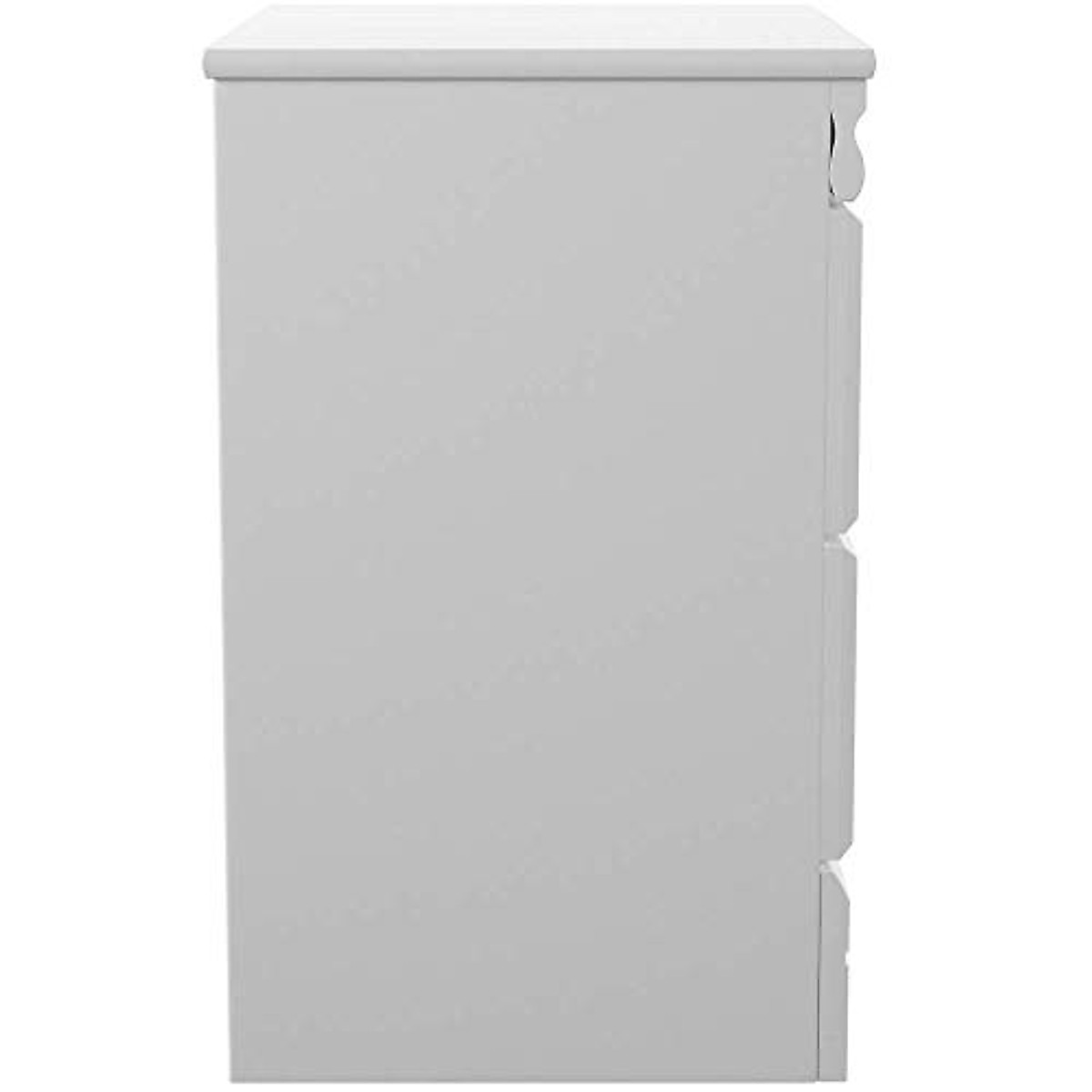 Signature Design by Ashley Anarasia Traditional Children's 2 Drawer Nightstand, White