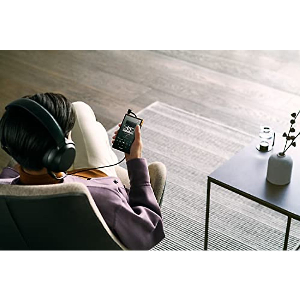 Sony NW-ZX707 Walkman 64GB Hi-Res Portable Digital Music Player with Android, Large 5.0" (diag) Touchscreen Display, up to 24 Hour Battery, Wi-Fi & Bluetooth and USB Type-C – Black NW-ZX707/B