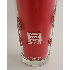Pepsi Collector Series Glass, Cool Cat 1973