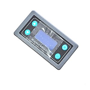 Comimark 1Pcs XY-WJ01 Delay Relay Module with Digital LED Display Cycle Timing Circuit Switch