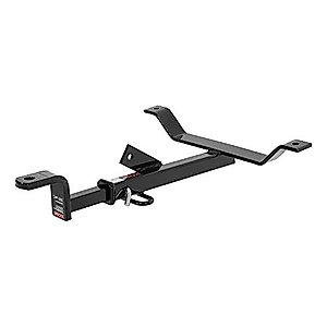 CURT 112903 Class 1 Trailer Hitch with Ball Mount, 1-1/4-In Receiver, Fits Select Honda Accord, Acura CL, TL, Black
