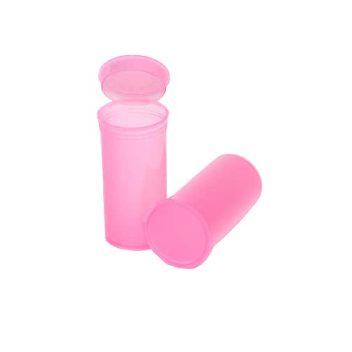 Philips Empty Prescription Pop Top Vial Made in USA Pack of 315 Dry Herb Containers with Child Resistant Translucent Pink Color 13 Dram Medical Pharmacy Pill Bottles