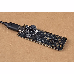 SparkFun QuickLogic Thing Plus EOS S3 - Small Feather Form Factor System Low-Power Machine Learning Device Powered by eFPGA-Enabled Arm Cortex M4F MCU FPGA Microcontroller, Black