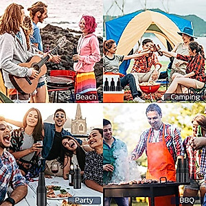 Syuanmuer 12oz Vacuum Insulated Can Cooler, Stainless Steel Slim Can Cooler, Beverage Can Insulator, Insulated Can Holder.