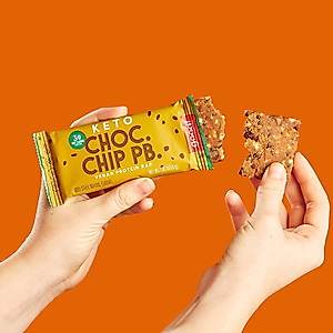 good! Snacks Keto Vegan Protein Bars, Variety Pack, Gluten Free Keto Snack Bar, Low Carb, Low Sugar Meal Replacement, 11g Protein, 3g Net Carbs, 12 Bars