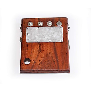 37 Key Shona Njari ELECTRIC Mbira - Triple Sensor Pickup - Finger Piano Kalimba Handmade in Zimbabwe