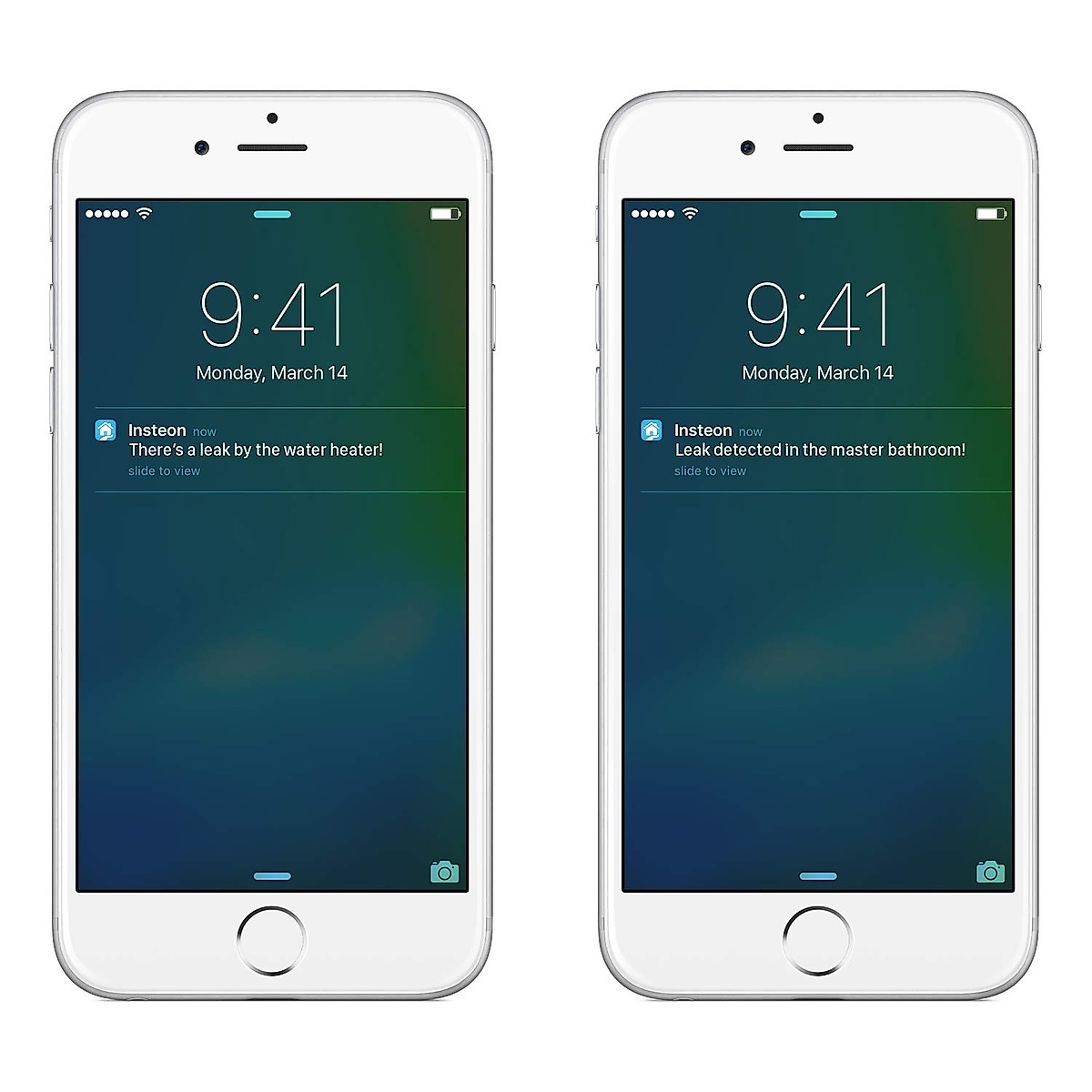 Insteon Wireless Water Leak Sensor, 2852-222 - Insteon Hub Required for Smarthphone Alerts