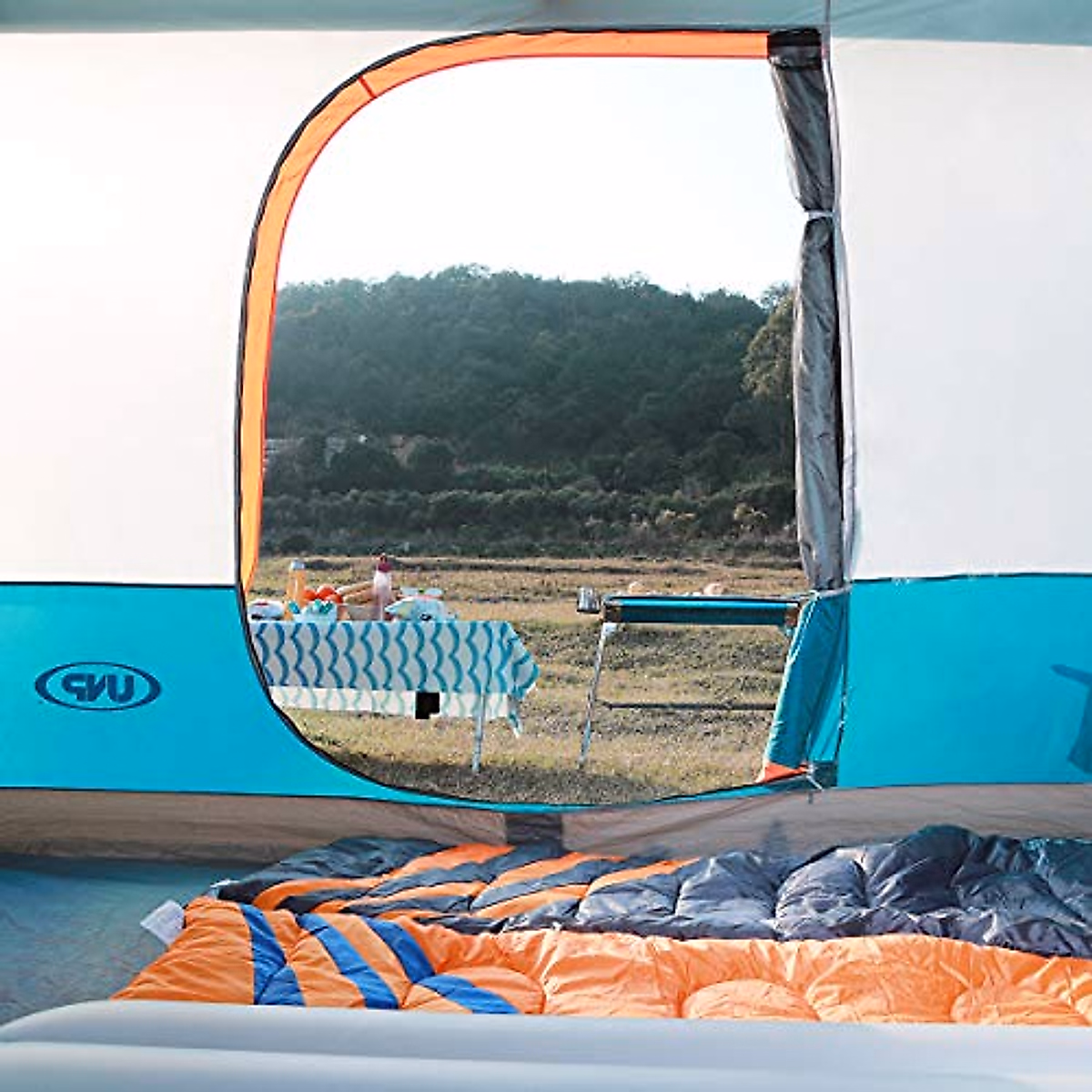 UNP Camping Cube | Canopy Inner Tent for 10' x 10' ft Pop Up Canopy Tent Fully Vented Roof Easy Set Up Enclosed Canopy(Canopy/SHELTER NOT Included)