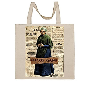 FC Carino Harriet Tubman - A Nice Graphic Cotton Canvas Tote Bag FCA #FCAG634861