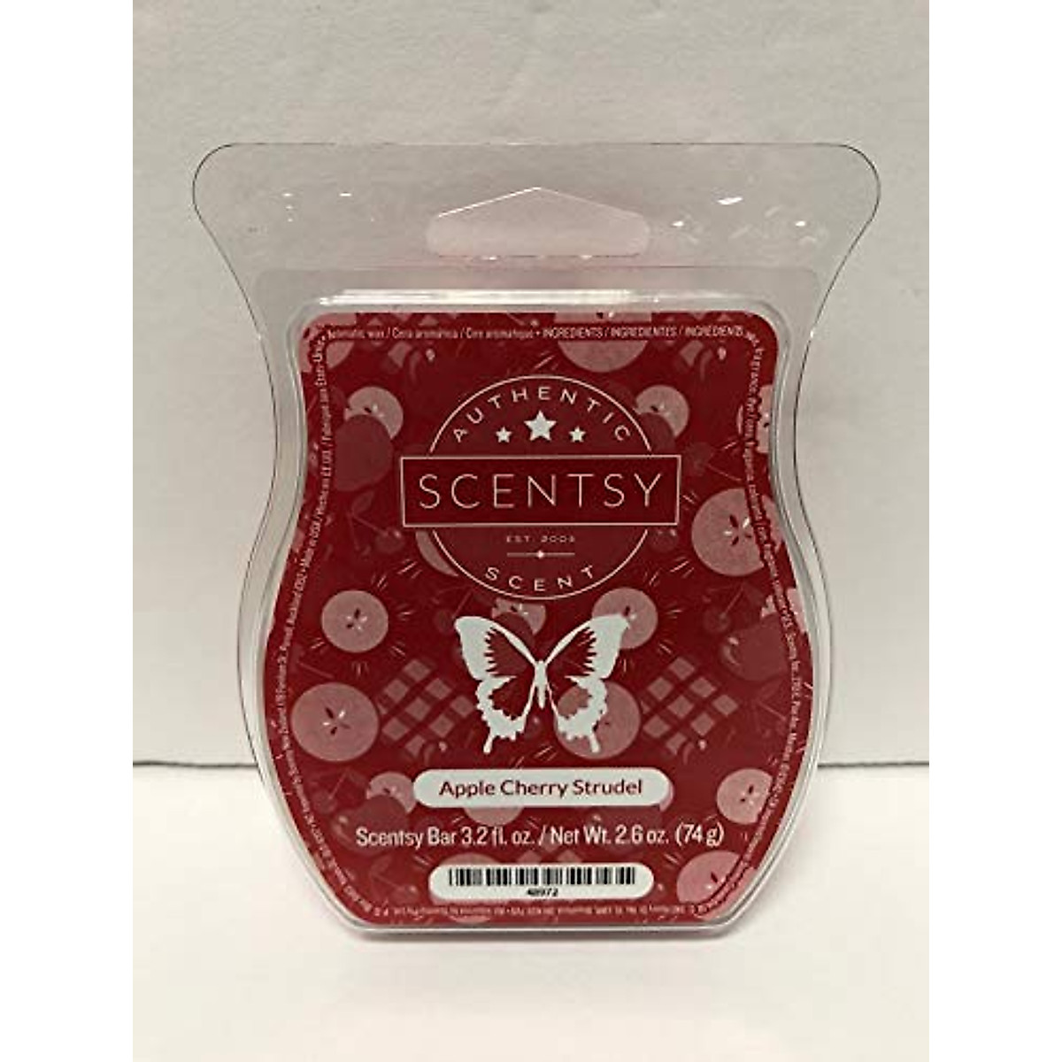 Scentsy Apple Cherry Strudel Bar