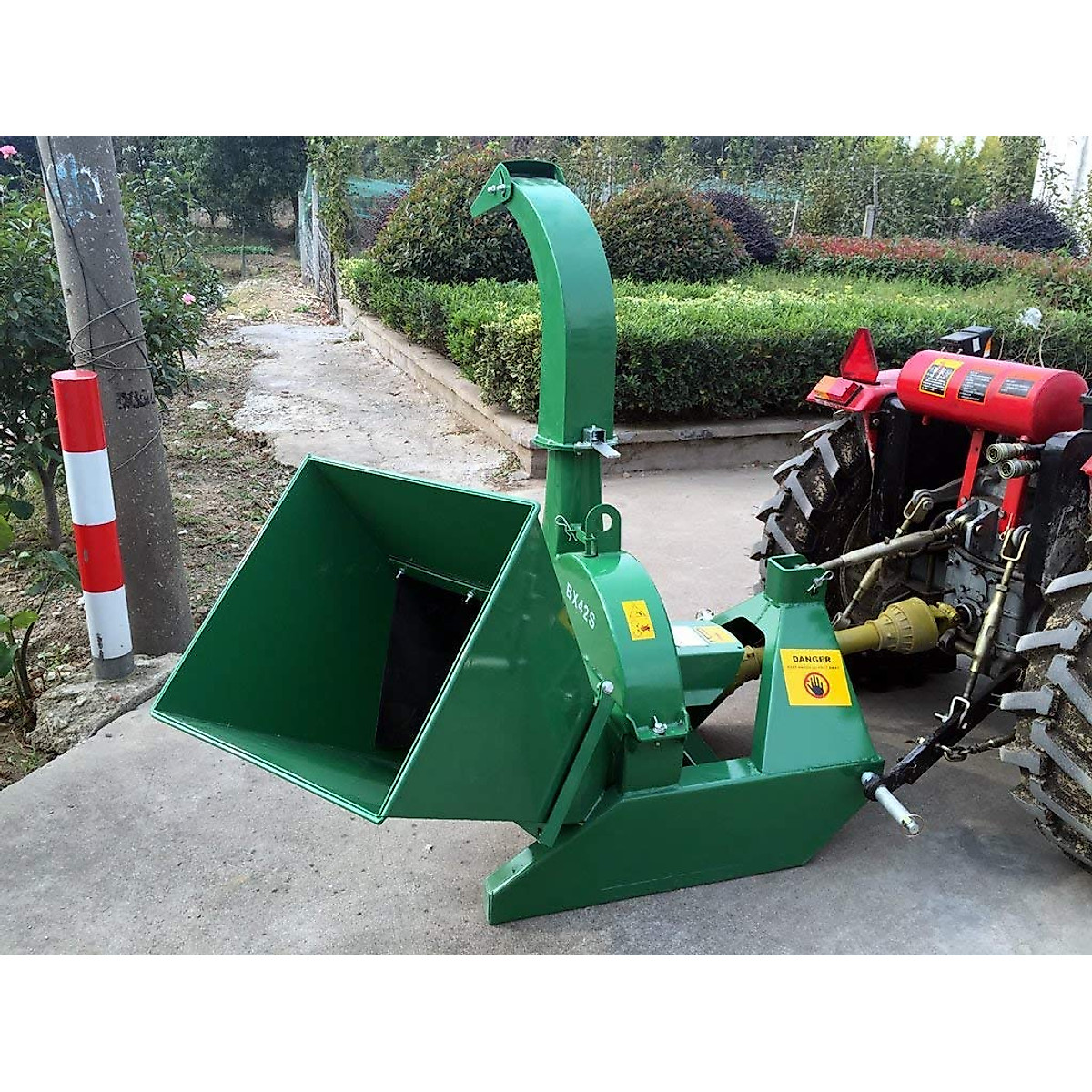 4"x10" PTO Tractor Wood Chipper Shredder 540-1000 RPM, BX42S