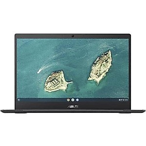 ASUS CX1500CNA Chromebook 15.6" HD Laptop, Intel Celeron N3350 Processor, 4GB RAM, 64GB eMMC Flash Memory, Intel HD Graphics, HD Webcam, Stereo Speakers, Chrome OS, Black, (renewed)