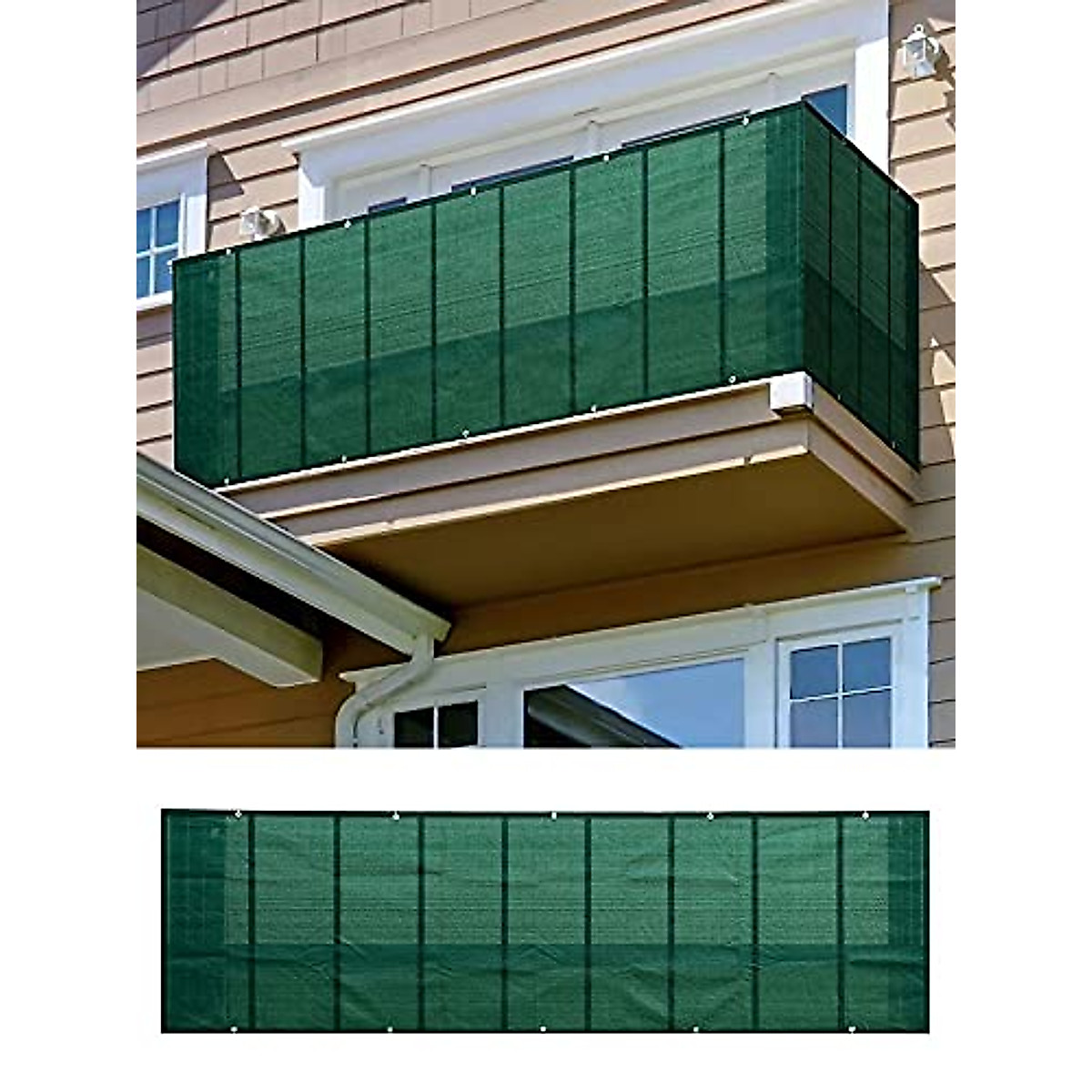 Venbin Balcony Privacy Shielding Ccreen Windproof Net Fence Sunshade Shade Windshield