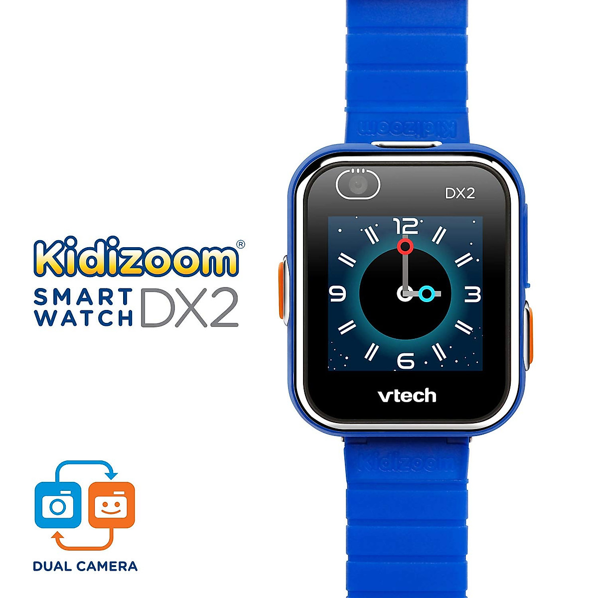 VTech Kidizoom Smart Watch DX2 Kids Smart Watch with Dual Camera Estandar Blue - Spanish Version