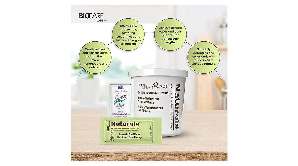 Curls & Naturals Texturizer: Soften Hair with Argan Oil