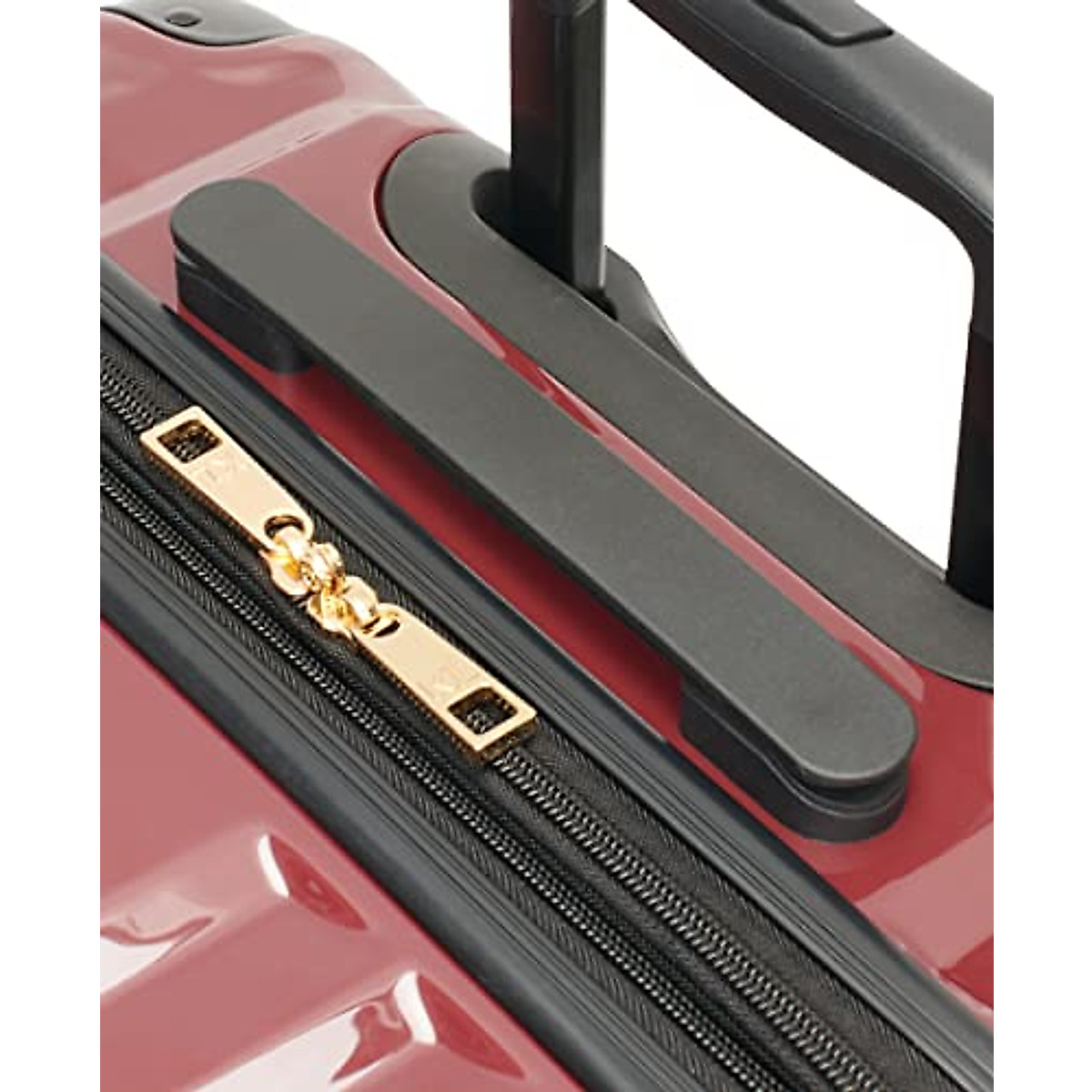 Karl Lagerfeld Paris Women's Suitcase Spinner Wheels Hardside, Burgundy, One Size