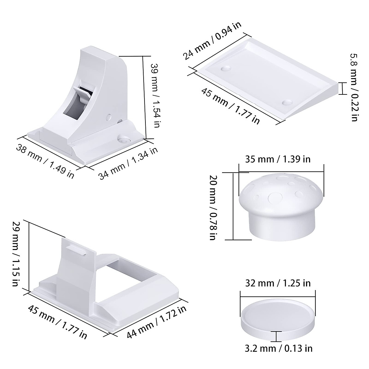 Child Safety Magnetic Cabinet Locks, AOSITE 12 Pack+3 Keys Baby Proofing Magnetic Drawer Locks for Kitchen with Adhesive No Drilling or Screws Fixed, 4 Baby Safety Cabinet Locks for Knobs