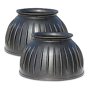 Professional's Choice Pull On Rubber Bell Boots | Black | X-Large