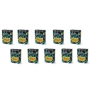 10 Packs Dragon Shield Matte Mini Japanese Mint 60 ct Card Sleeves Display Case