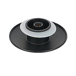 SBNPLXMN 1pc Sink Drain Plug Pop Up 66mm Bathroom Sink Push Button Matte Black Replacement Filter for Kitchen Bathroom Sink Bathtub