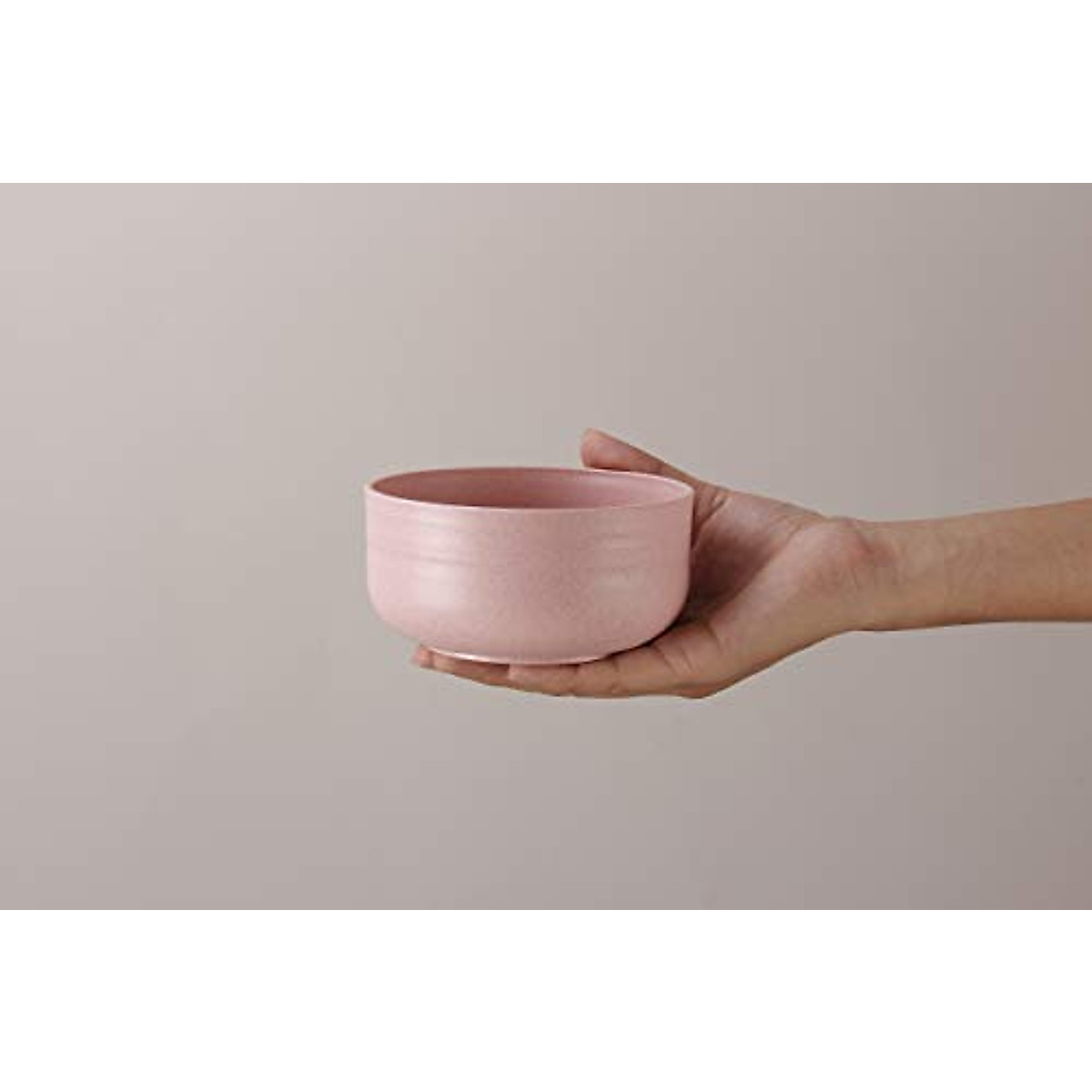 V TOWER Microwave Safe Bowls Set 13oz - 6 Wheat Straw Bowls Stylish Small Bowls Strong and Unbreakable for Dinner