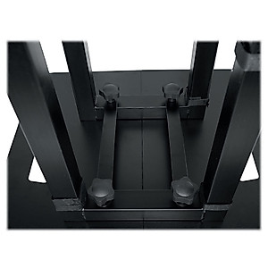 2) Rockville RTP-GO Black Portable Collapsible DJ Totem Light Stands+Bags+Scrims