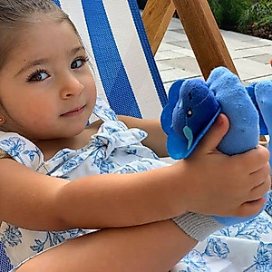 Piero Liventi Blue Tricera Boogie Toes Rattle Sock, 1-Pair (0-1Y)