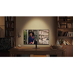 SAMSUNG 32-inch M7 Smart Monitor with Mobile Connectivity, 4K UHD, Remote Access, Office 365 (LS32AM702UNXZA) (Renewed), Black