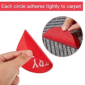 Mudder 24 Pieces 4 Inches Positive Sayings Carpet Markers Classroom Sitting Carpet Markers for Teacher Student