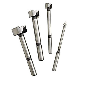 Fisch 4 Pc Wave Cutter Forged Forstner Bit Set - Fractional